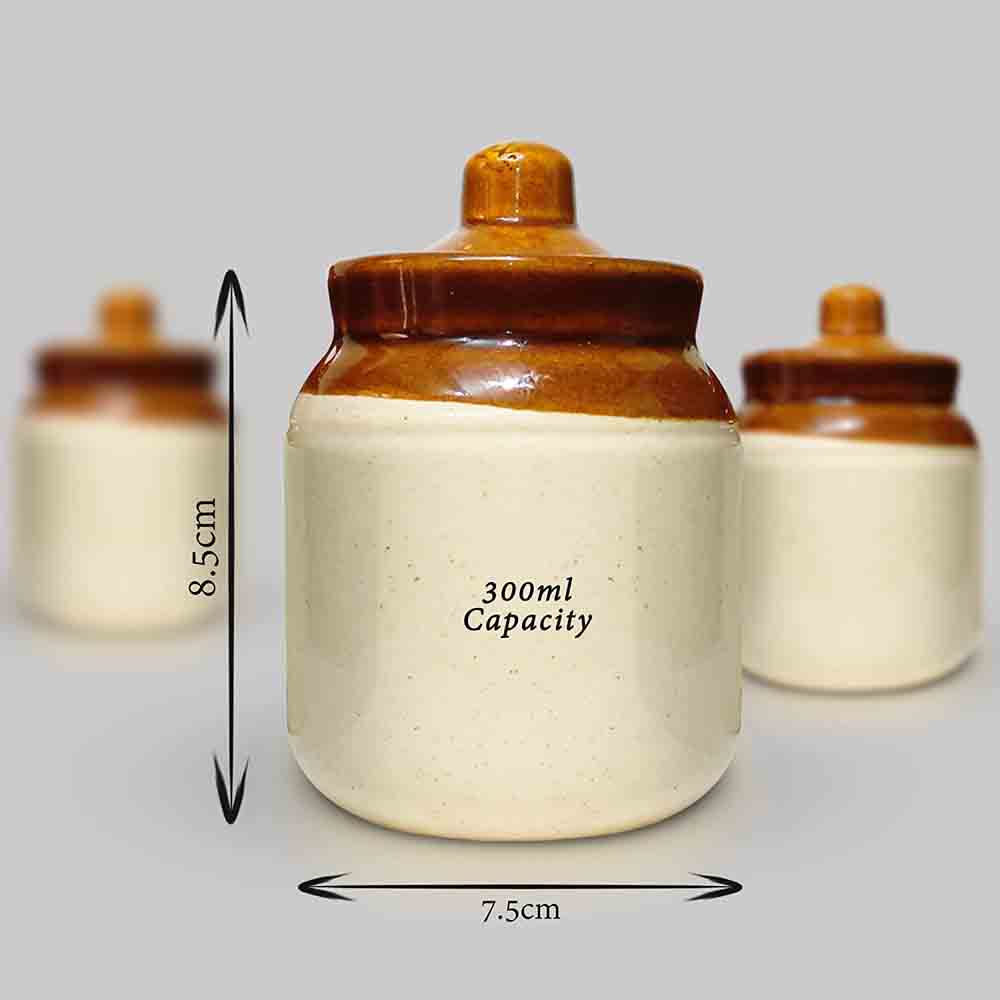 Set of Three Pickel Jar Set Online| Call 8884243583 | Three Pickel Jar Set