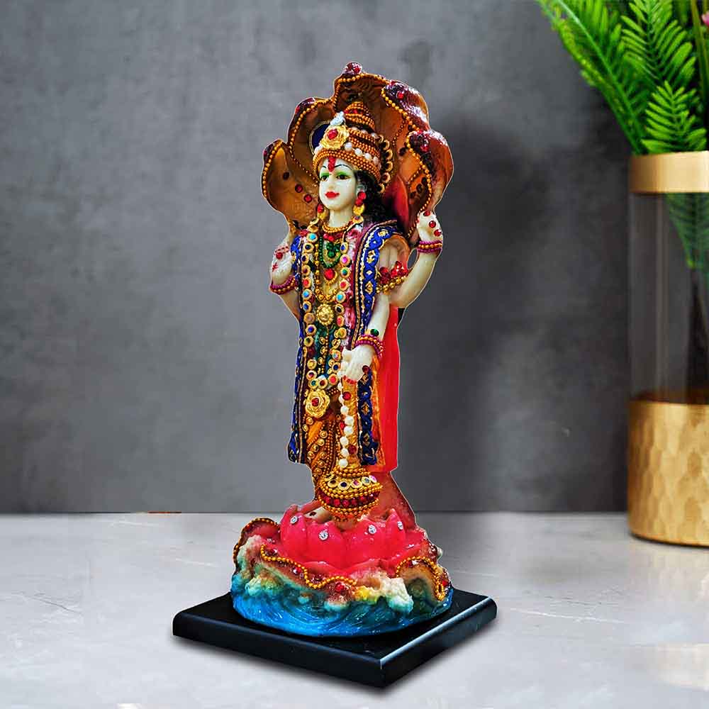 Buy Lord Vishnu in Standing Pose Murti Online | Call 8884243583 | Lord ...
