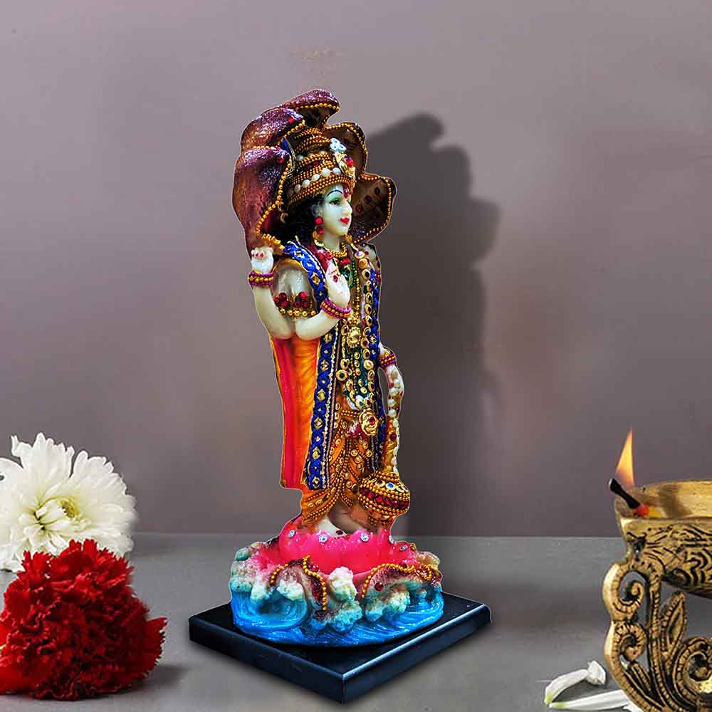 Buy Lord Vishnu in Standing Pose Murti Online | Call 8884243583 | Lord ...