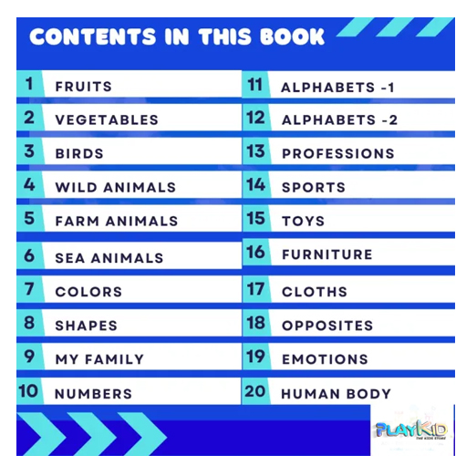 Playkid first 200 words for toddlers