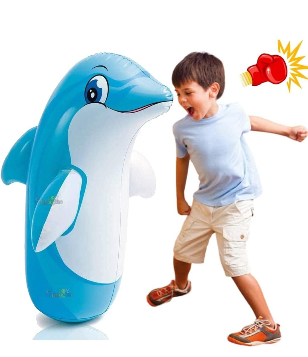 Inflatable punching bags