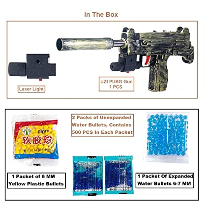 UZI Submachine toy gun in PUBG battlefield HMC-7411